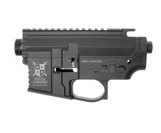 Delta Armory Receiver Set for M4/AR-15 AEG, Plastic | White Sphere ...
