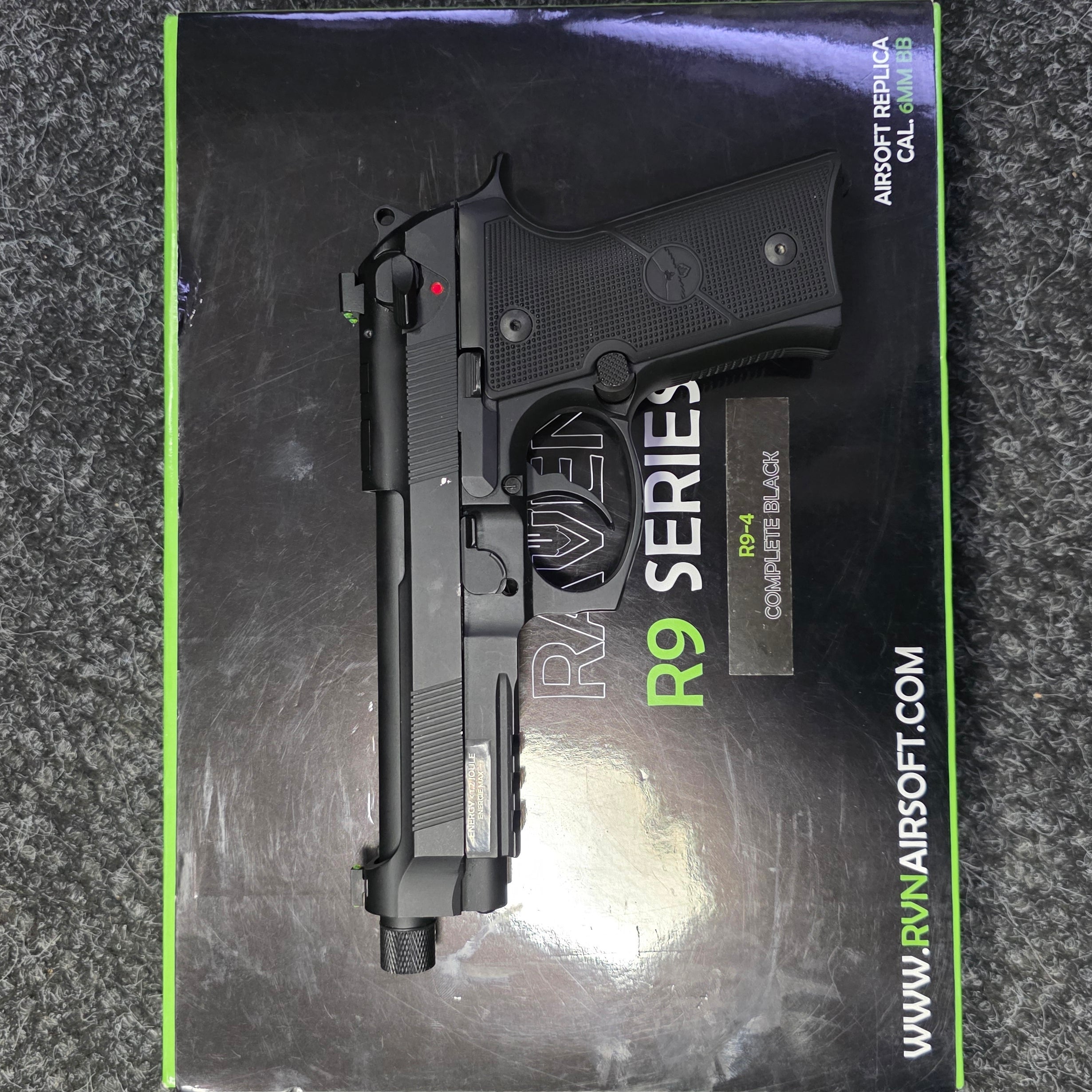 BONEYARD - Raven R9-4 Gas Blowback pistol in Black RGP-05-19 (1 ...