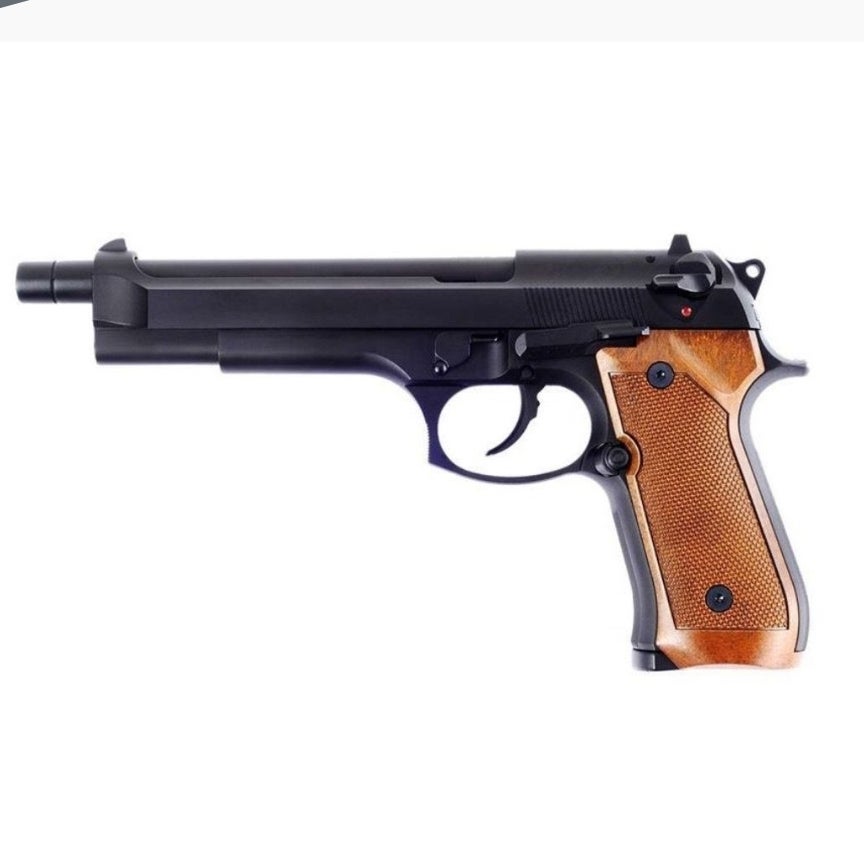 WE M92L Gas Blowback Pistol (Full Metal - Black) | White Sphere ...