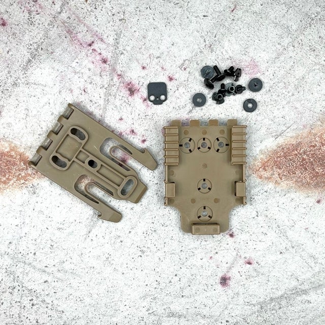 Deadly Customs Quick Locking System QLS Tan | White Sphere Tactical Ltd