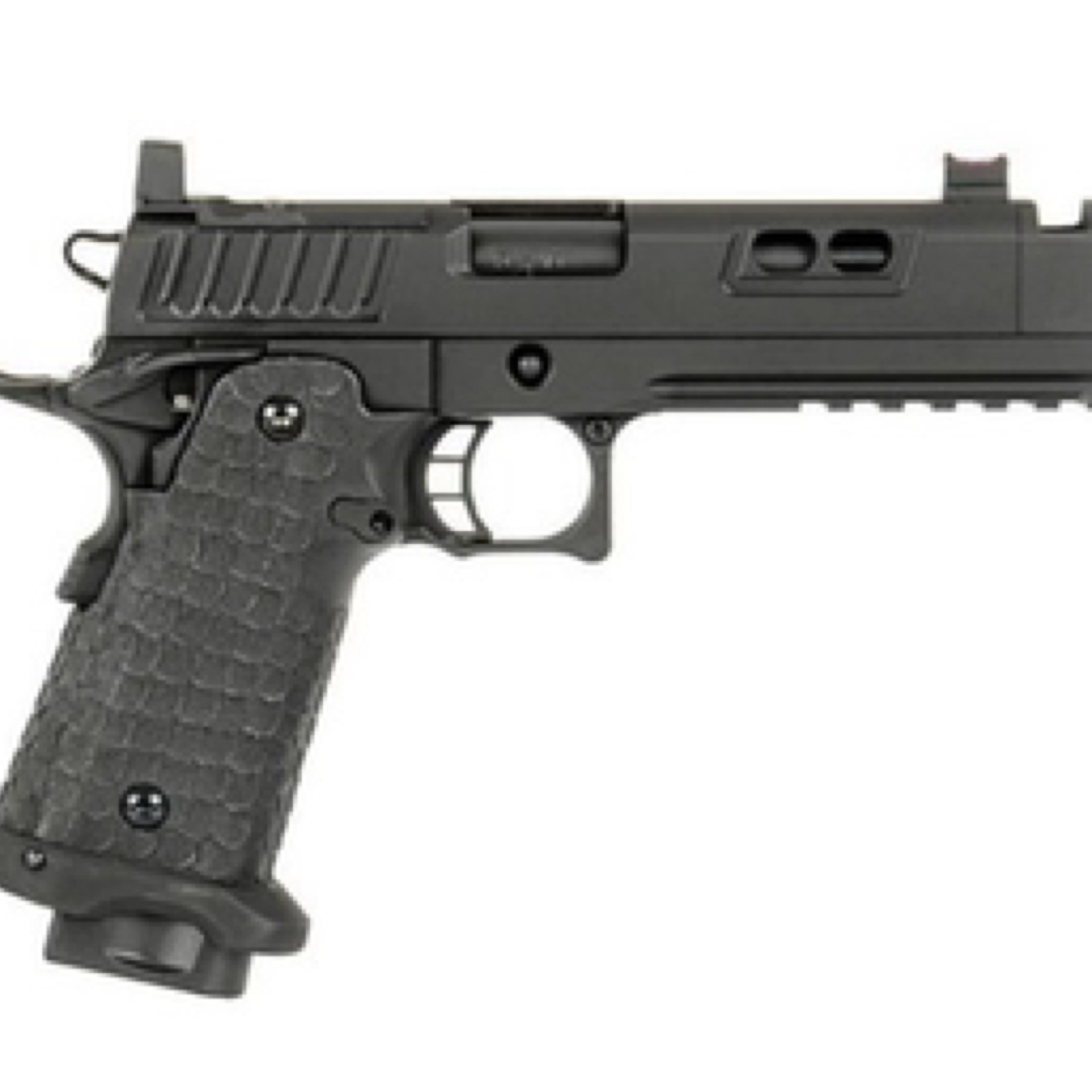 Army Custom 1911 Double Stack Gas Blowback Pstol (R604 - Black) | White ...